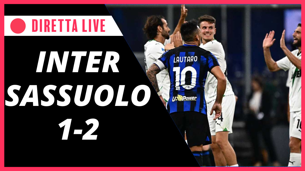 DIRETTA Inter news: ultimissime Inter Sassuolo 1-2, 28 settembre