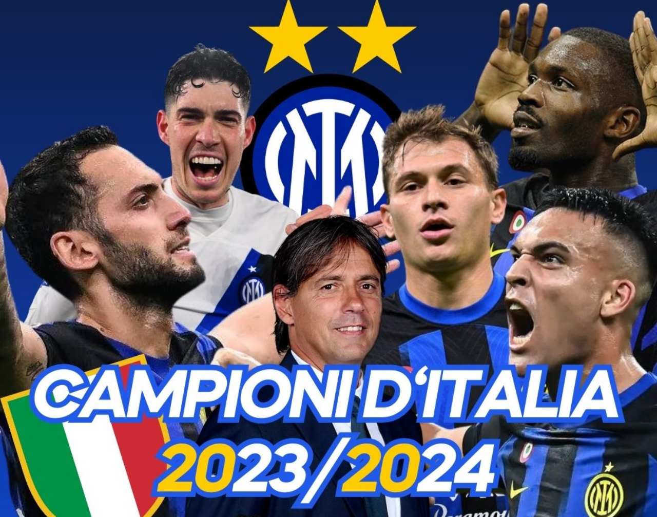 INTER CAMPIONE D'ITALIA: LA SECONDA STELLA E' NOSTRA!
