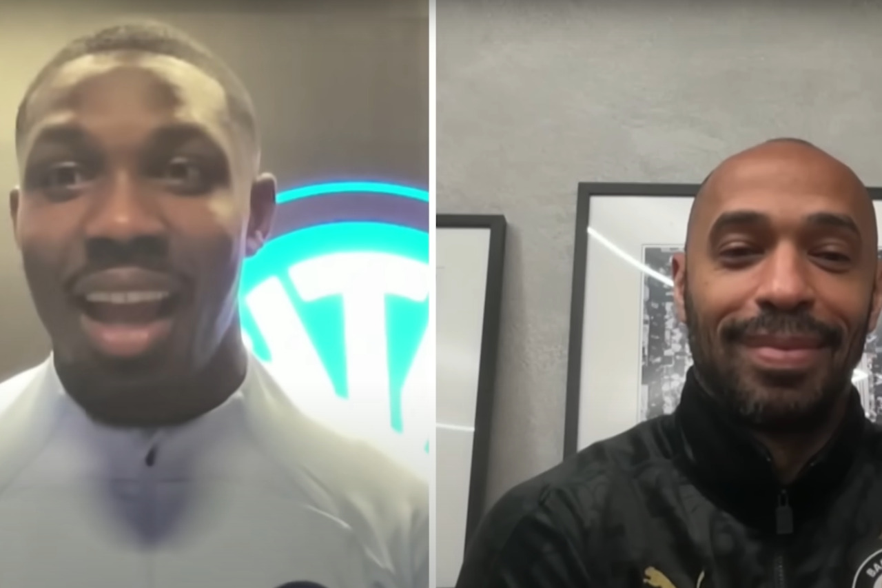 VIDEO - Henry lo intervista a sorpresa: Thuram non ci crede!