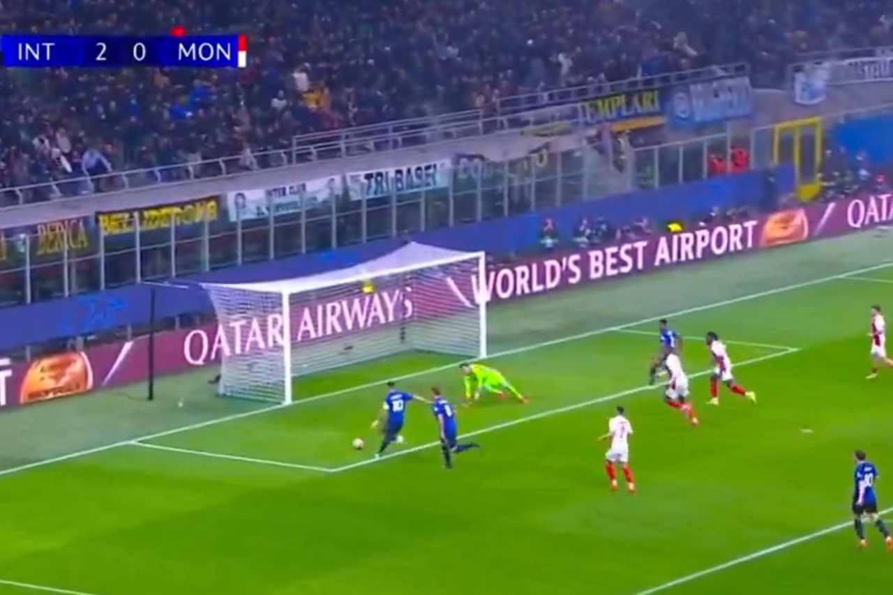 HIGHLIGHTS Inter-Monaco 3-0: tripletta Lautaro da sogno