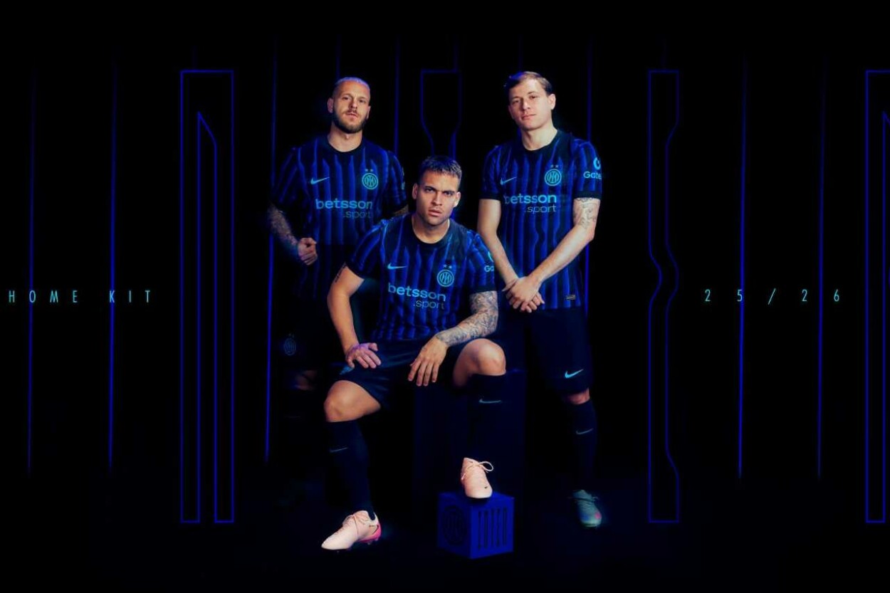 La maglia UFFICIALE dell'Inter per la stagione 2025/26